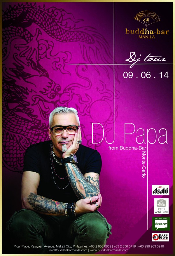 Party in style when Italian DJ Papa performs at Buddha-Bar Manila ...