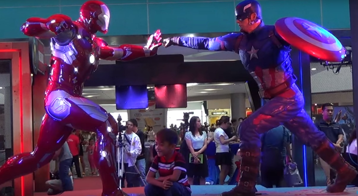 'Captain America' interactive exhibit stirs fans to 'make a stand ...