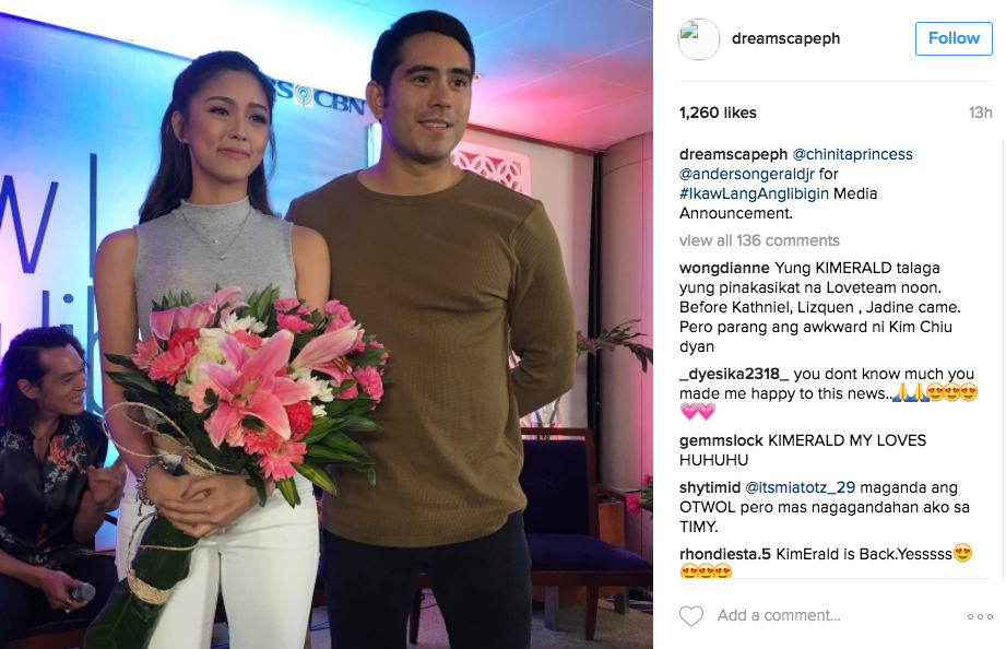 LOOK: 'Kimerald' reunites in upcoming soap opera | Inquirer Entertainment