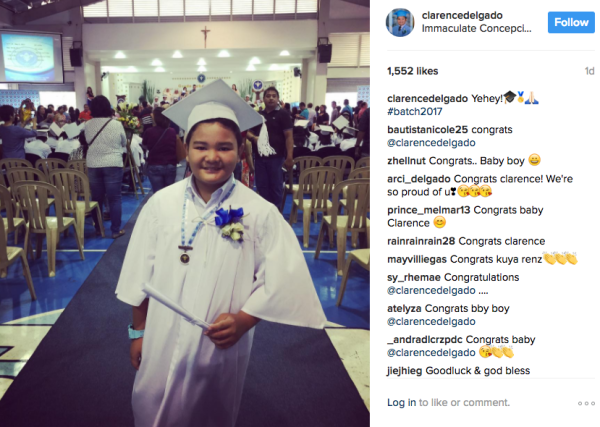 LOOK: 'Goin' Bulilit' star Clarence Delgado graduates with honors ...