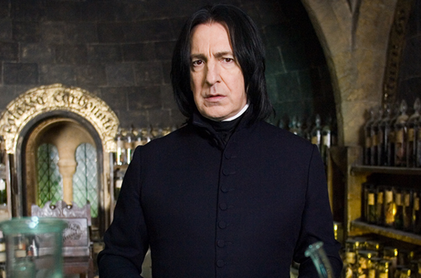 As Snape in 'Harry Potter', Alan Rickman brought magic to a teen with ...