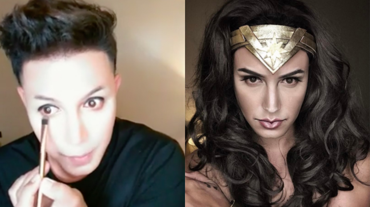 Gal Gadot impressed by Paolo Ballesteros' Wonder Woman transformation ...