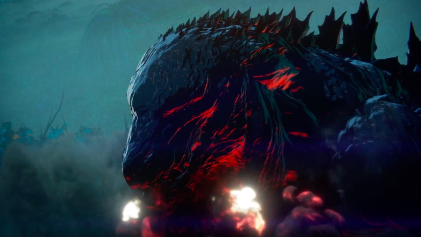 WATCH: 3D Godzilla terrorizes in new anime movie trailer | Inquirer ...