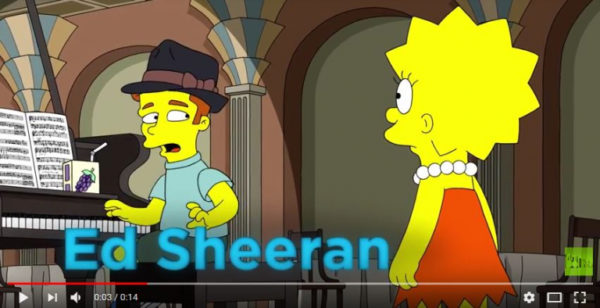WATCH: Ed Sheeran's 'Simpsons' episode previewed | Inquirer Entertainment