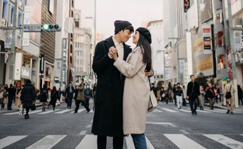 LOOK: Maxene Magalona, Rob Mananquil let their love shine in Tokyo ...