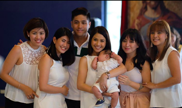 LOOK: Kaye Abad, Paul Jake Castillo's baby boy gets baptized | Inquirer ...