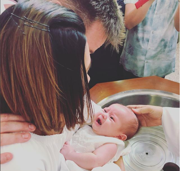 LOOK: Pokwang’s baby girl Malia gets baptized | Inquirer Entertainment
