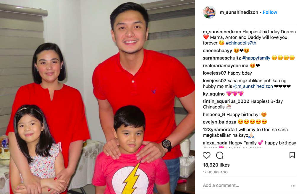 Sunshine Dizon, Timothy Tan together at daughter’s birthday | Inquirer ...
