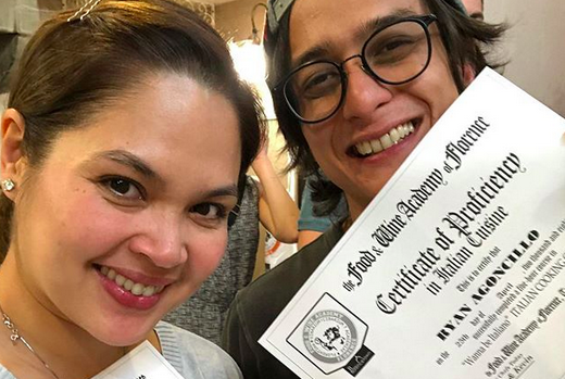 LOOK: Judy Ann Santos, Ryan Agoncillo receive Italian cooking ...