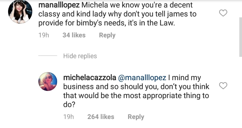 James Yap’s GF Michela Cazzola breaks silence on child support issue ...