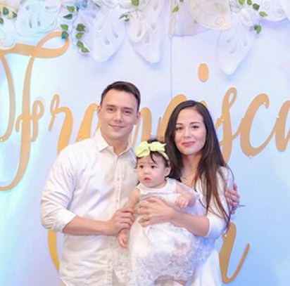 LOOK: Patrick Garcia dedicates youngest daughter in Christian ceremony ...