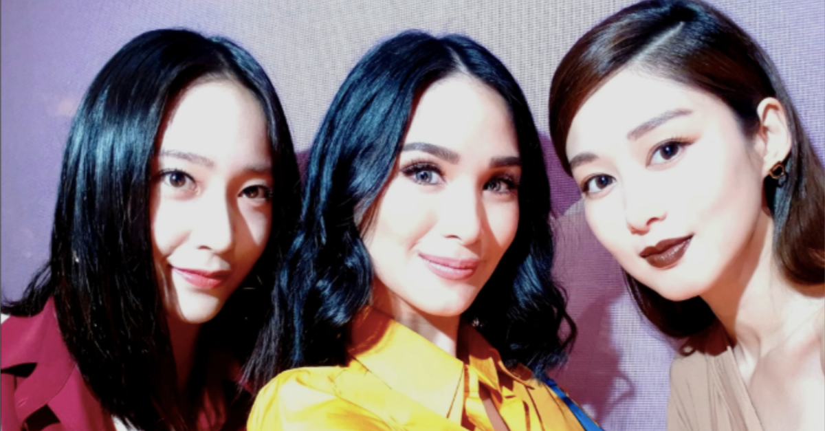 'Crazy Rich Asians' indeed: Heart Evangelista meets Krystal Jung, Eliza ...