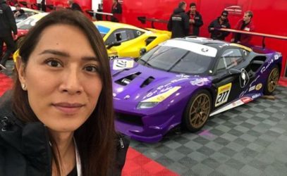 Angelina Mead King gets into accident during Ferrari race in Italy ...