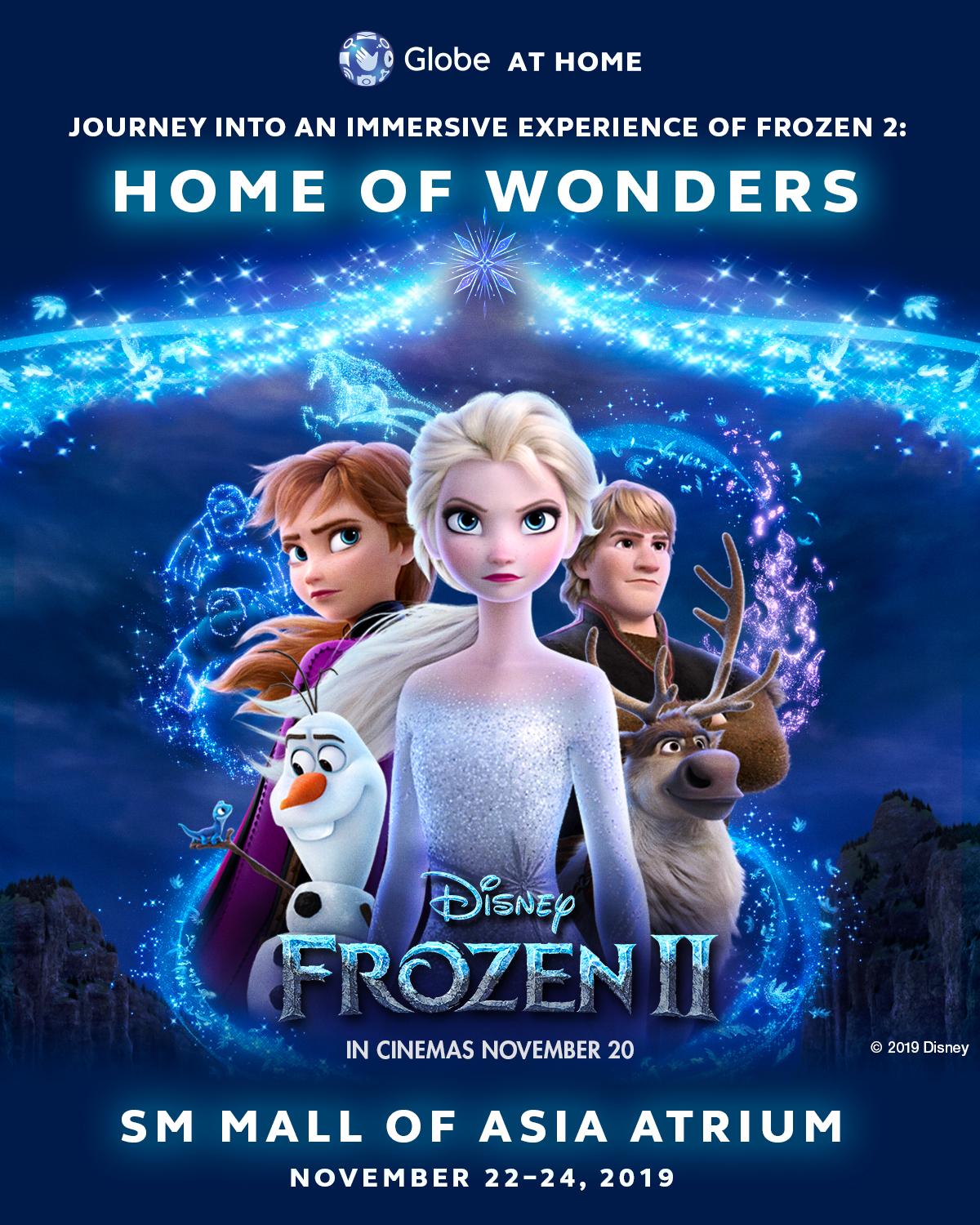 Step into the magical world of Frozen 2’s Enchanted Forest with Globe ...