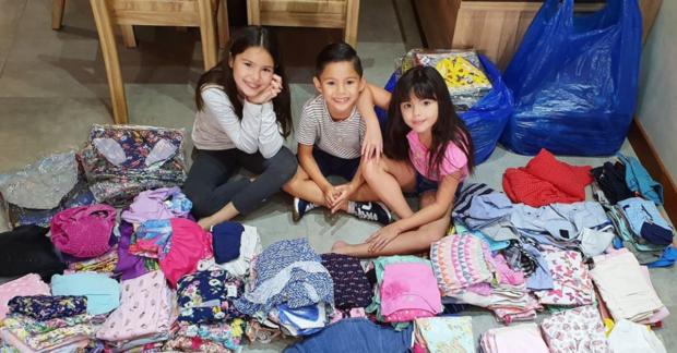 Kramer kids to give old clothes to Taal victims | Inquirer Entertainment