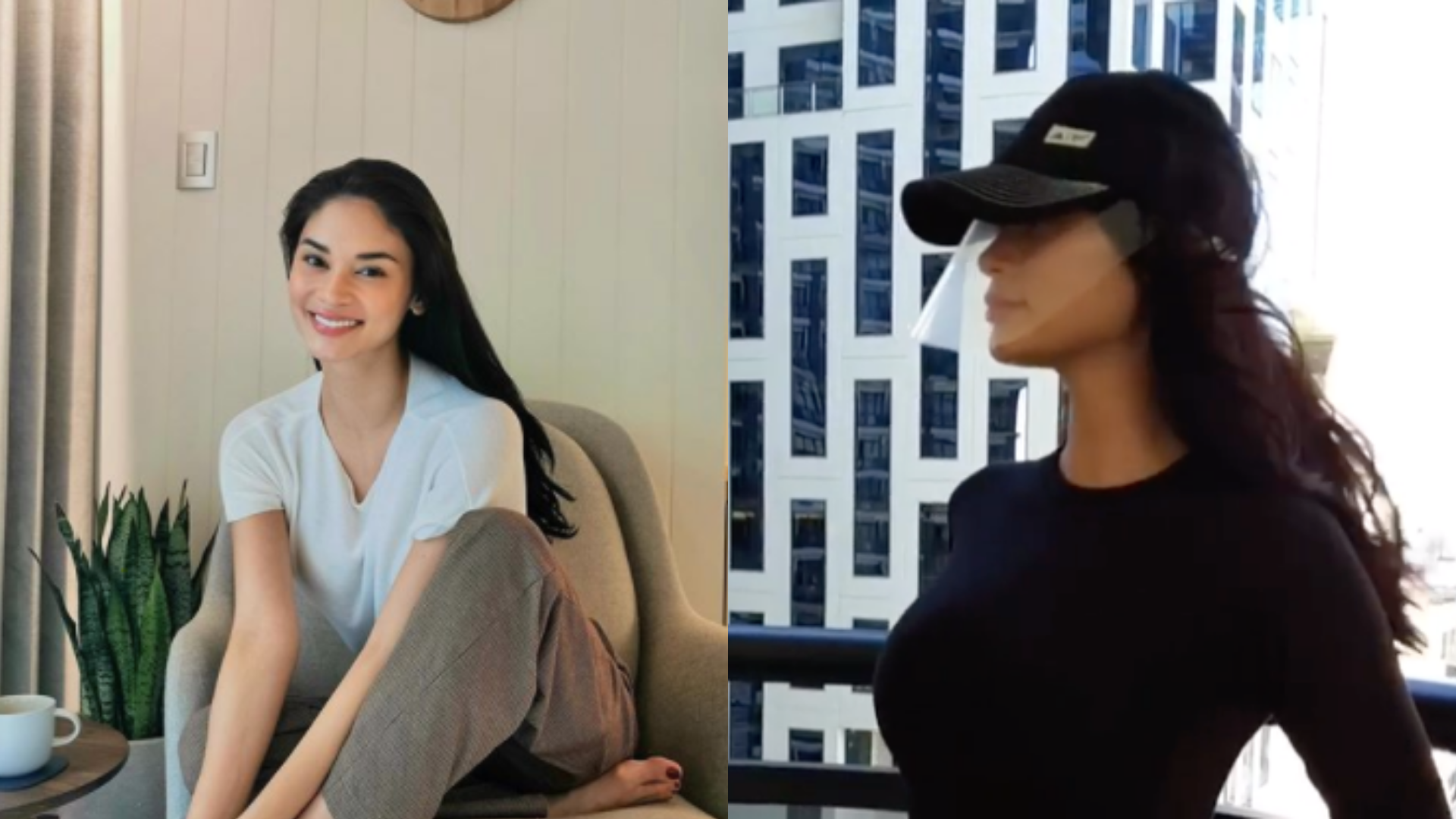 LOOK: Pia Wurtzbach shows how to create DIY face shields | Inquirer ...