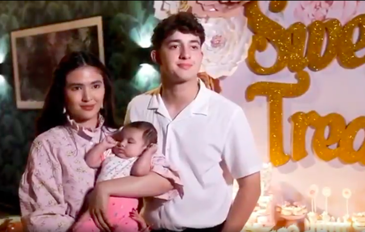 WATCH: Sofia Andres' baby Zoe gets christened | Inquirer Entertainment