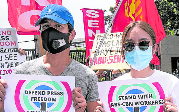 ABS-CBN staff assured of work till end July, but now beginning to feel ...