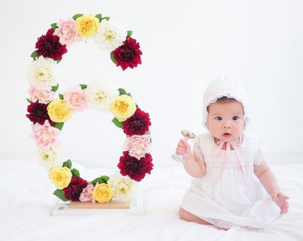 Anne, Erwan’s baby Dahlia turns 6 months old: ‘Lifetime of smiles in ...