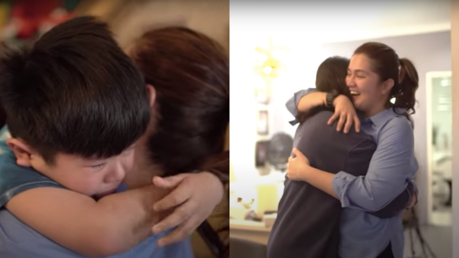 WATCH: Dimples Romana tears up in reunion with kids after lock-in ...