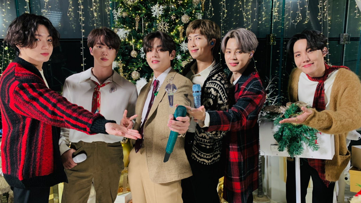 BTS spreads Christmas cheer with version of ‘Santa Claus Is Comin' to ...