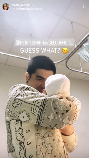 Mark Herras, Nicole Donesa welcome first baby together | Inquirer ...