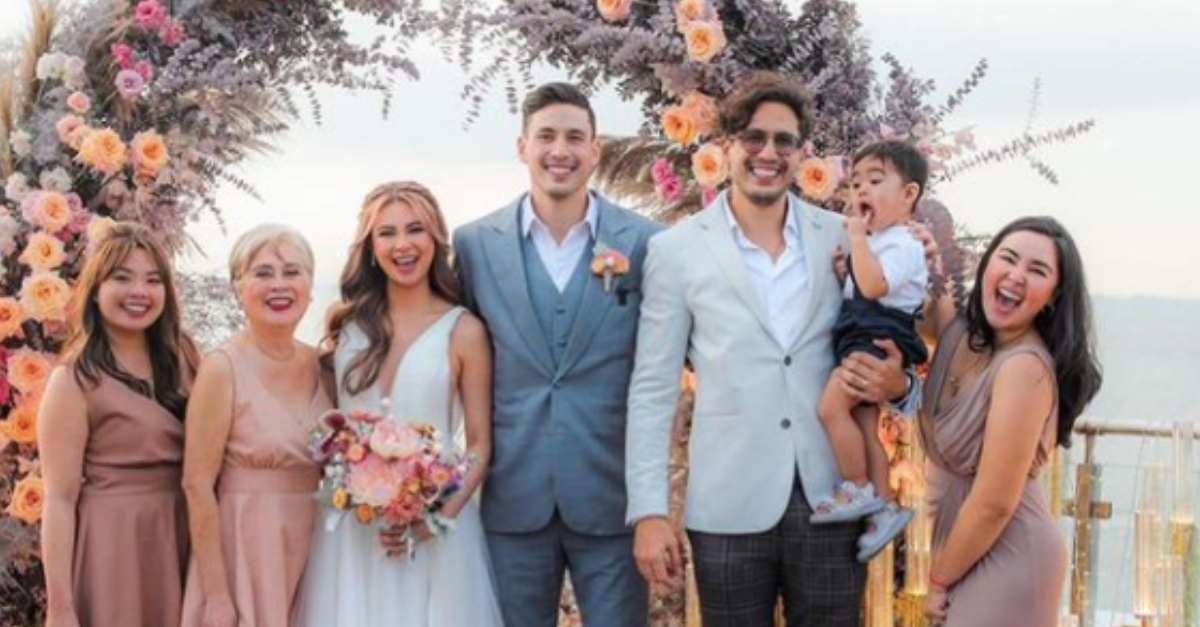 Sam Pinto, Anthony Semerad wed in small ceremony with family | Inquirer ...