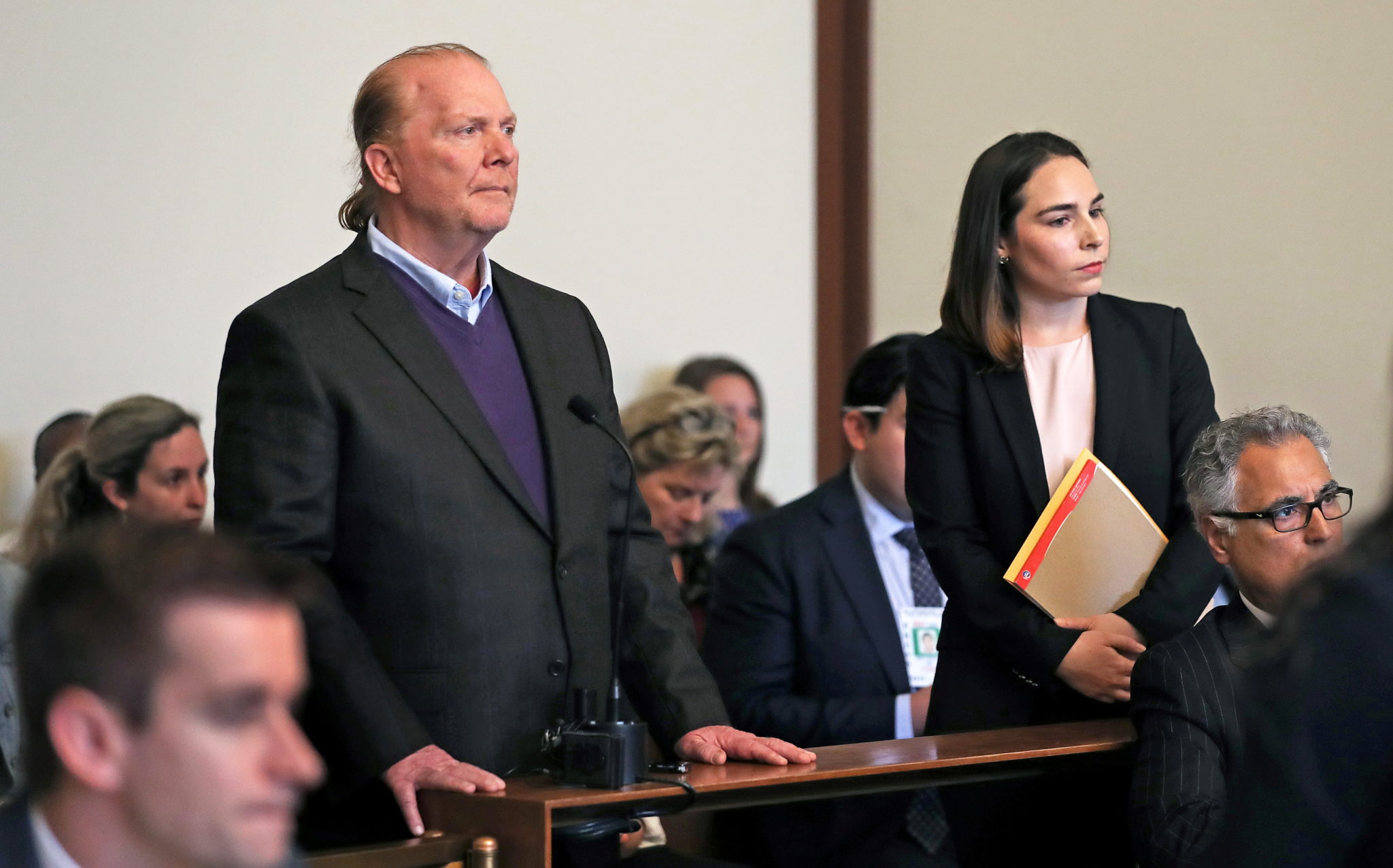 Woman at trial says celebrity chef Mario Batali groped her at Boston ...