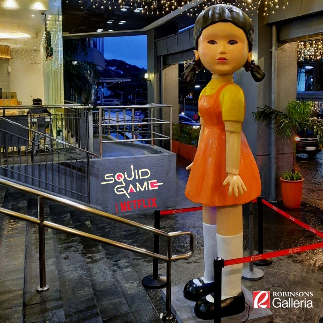LOOK: Squid Game Doll spotted at Robinsons Galleria, Ortigas