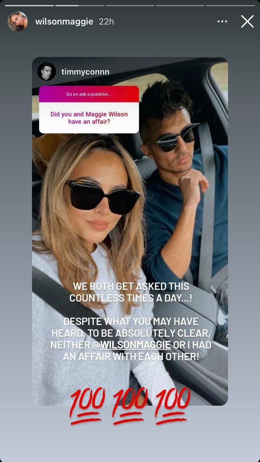 Maggie Wilson declares 'truth' cannot be hidden as she denies having an ...