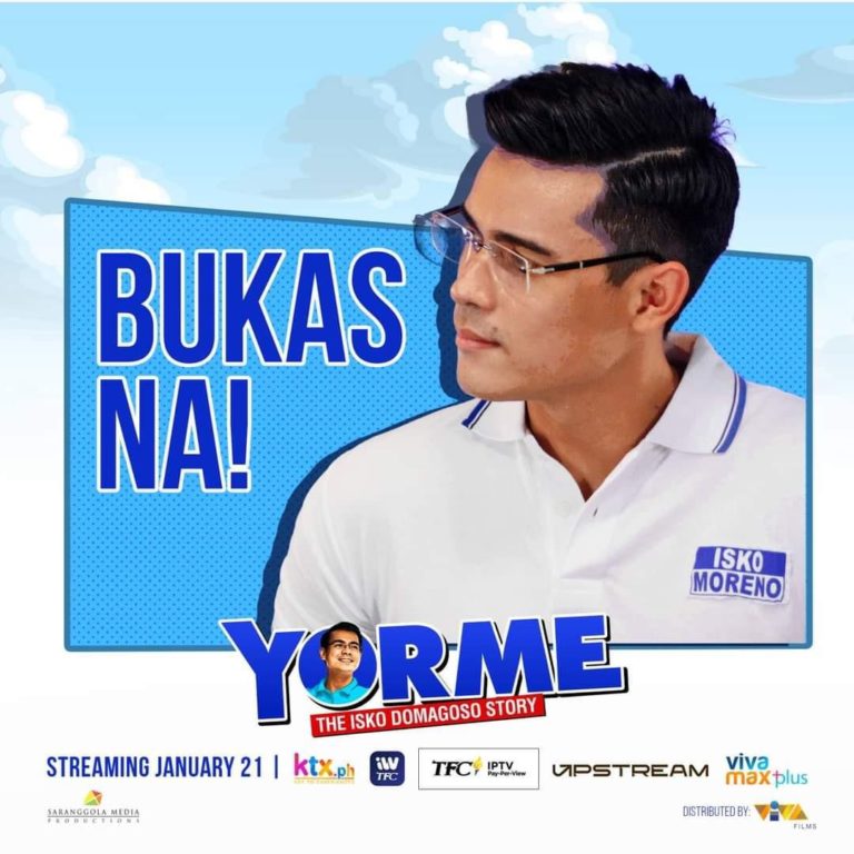 'Yorme - The Isko Moreno Domagoso Story' now streaming on Vivamax ...