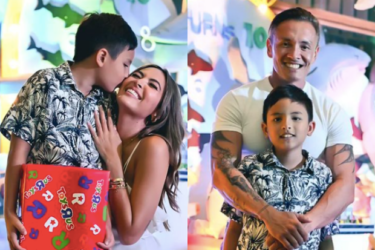 LOOK: Maggie Wilson, Victor Consunji together at son's 10th birthday ...