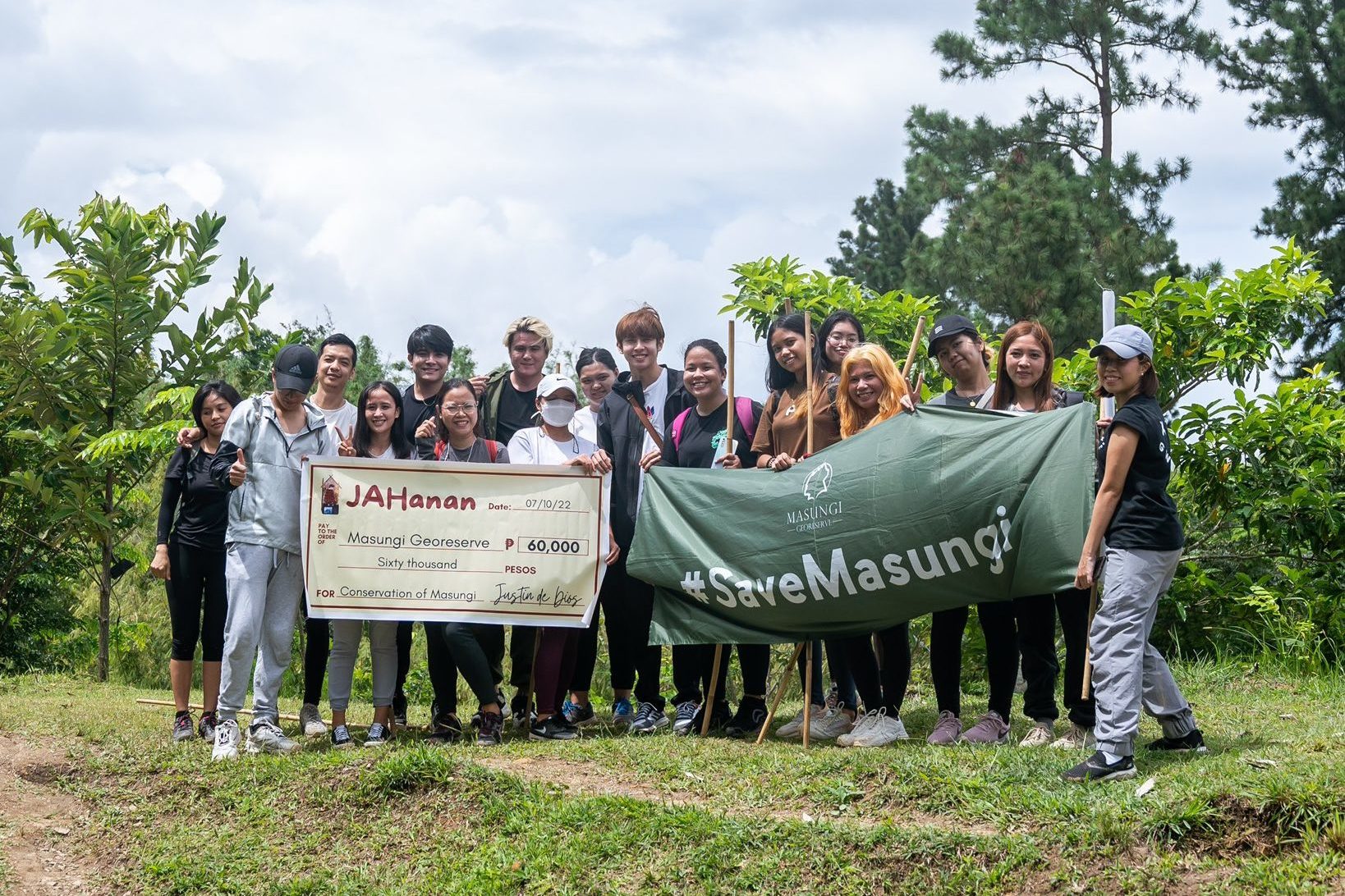 LOOK: SB19’s Justin plants trees with fans for 24th birthday | Inquirer ...