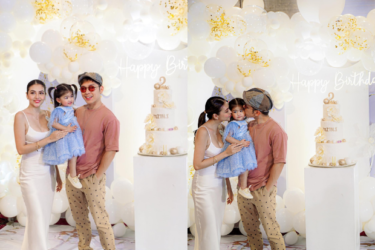 LOOK: Carlo Aquino, Trina Candaza together at daughter’s 2nd birthday party | Inquirer Entertainment