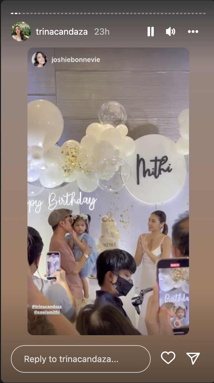 LOOK: Carlo Aquino, Trina Candaza together at daughter’s 2nd birthday party | Inquirer Entertainment