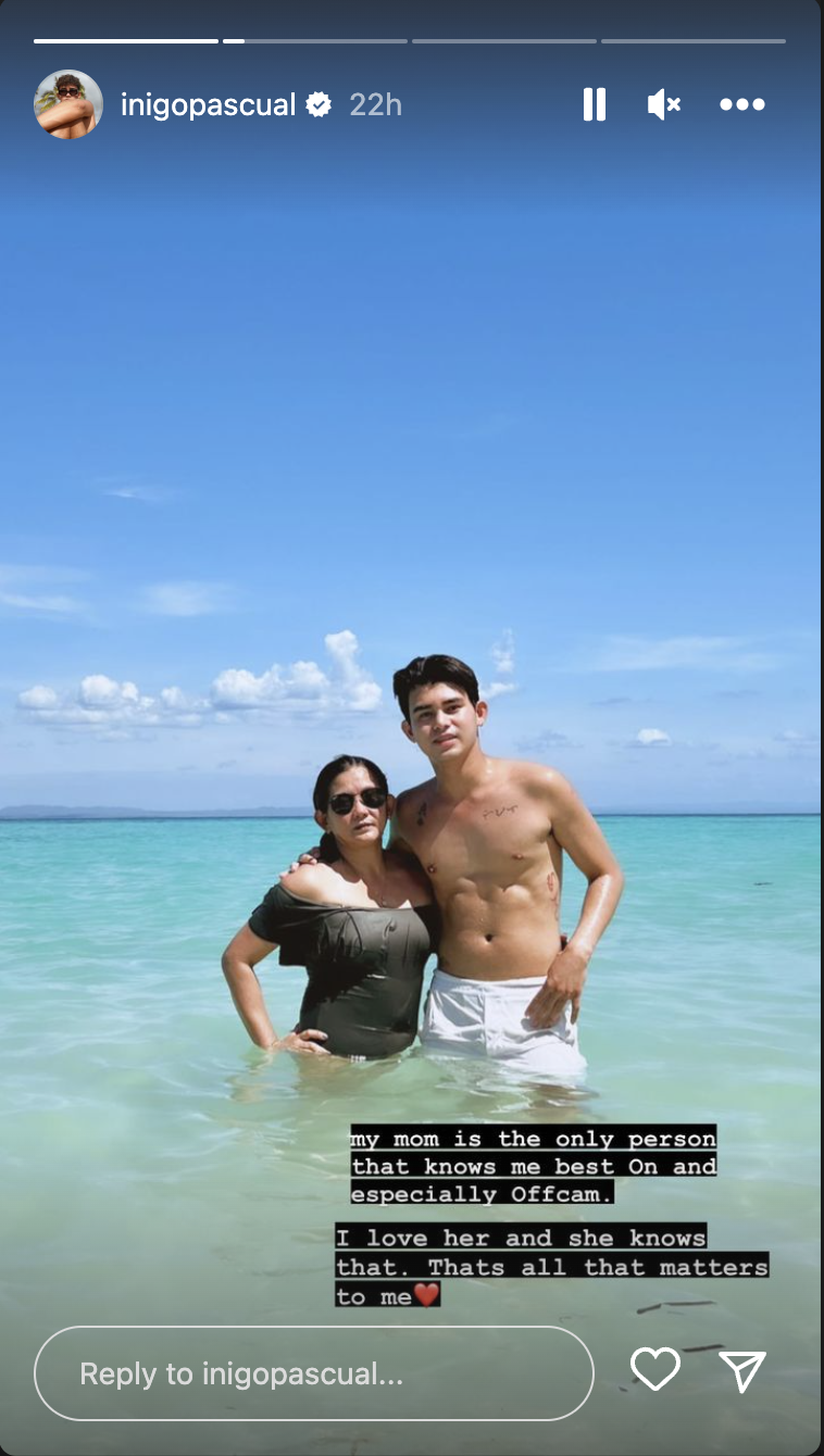 Iñigo Pascual on not giving public birthday greeting to mom: ‘My best ...