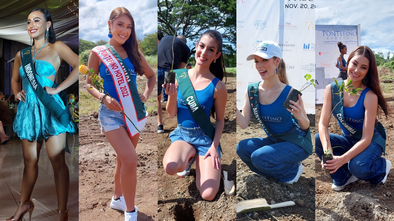 Miss Earth delegates gather strength from friends, family, Filipinos ...