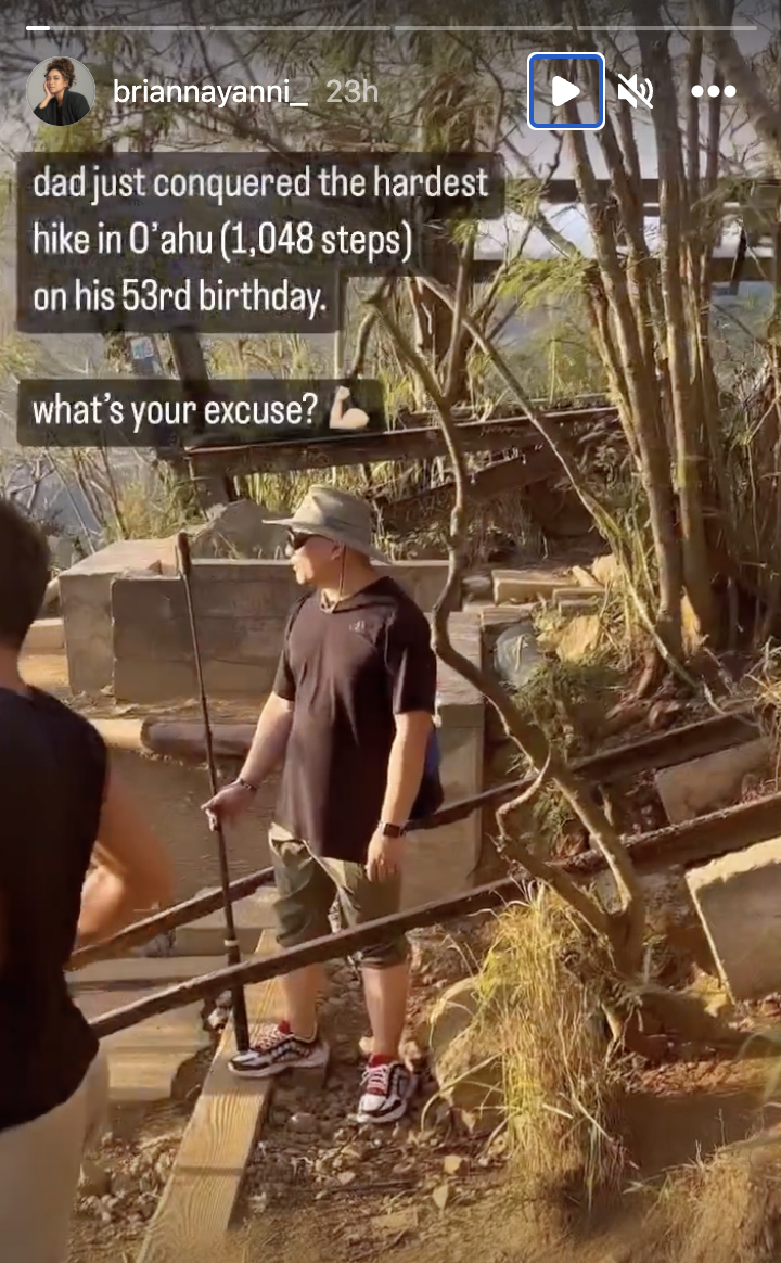 WATCH: Michael V. hikes with wife, daughter in Hawaii on 53rd birthday ...