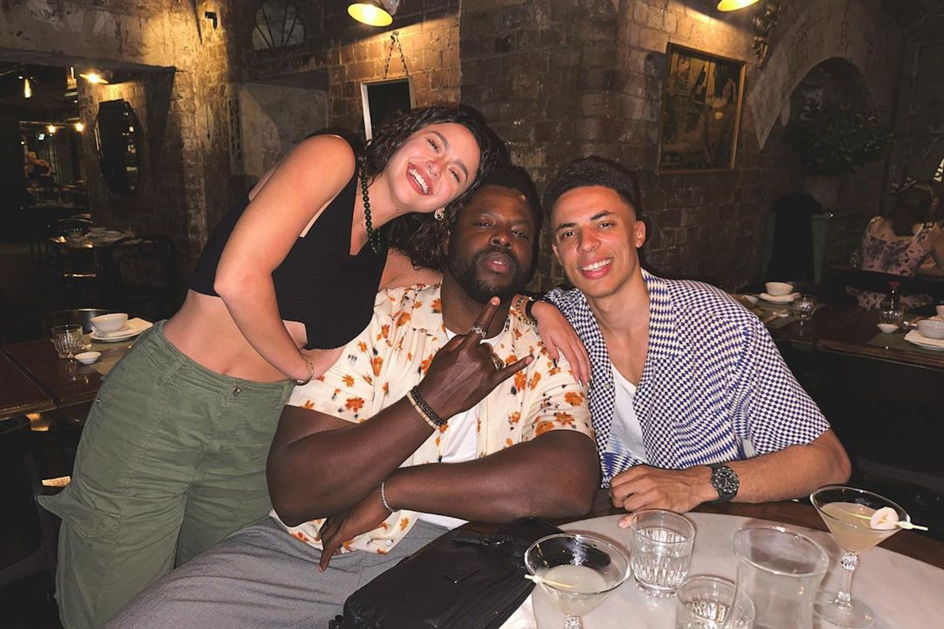 LOOK: Yassi Pressman meets 'Black Panther' star Winston Duke in Australia