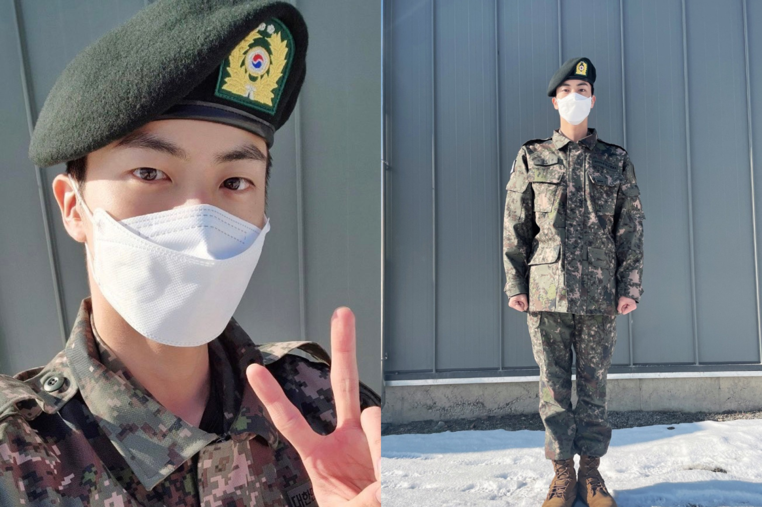 BTS’ Jin updates fans with military selfies, assures he’s ‘having fun ...