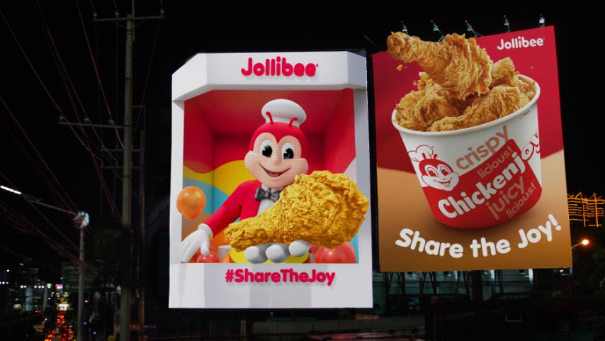 Jollibee kicks off its 45th anniversary by sharing the Joy with its 3D ...