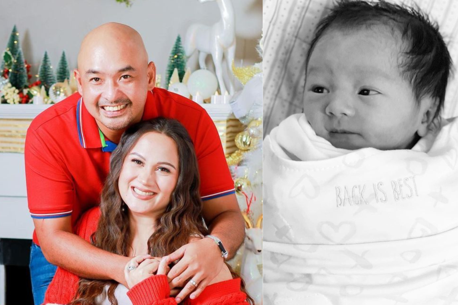 Melissa Ricks introduces first child with non-showbiz husband Michael ...