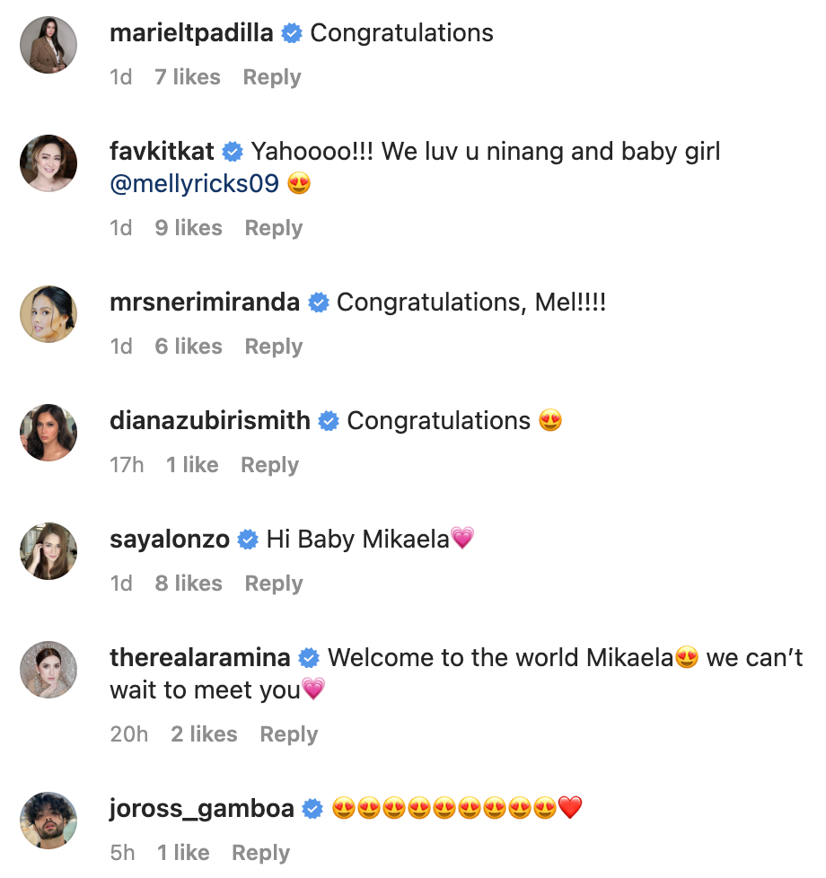 Melissa Ricks introduces first child with non-showbiz husband Michael ...