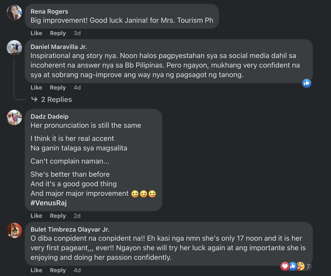 Janina San Miguel praised for ‘improved’ communication skills at ...