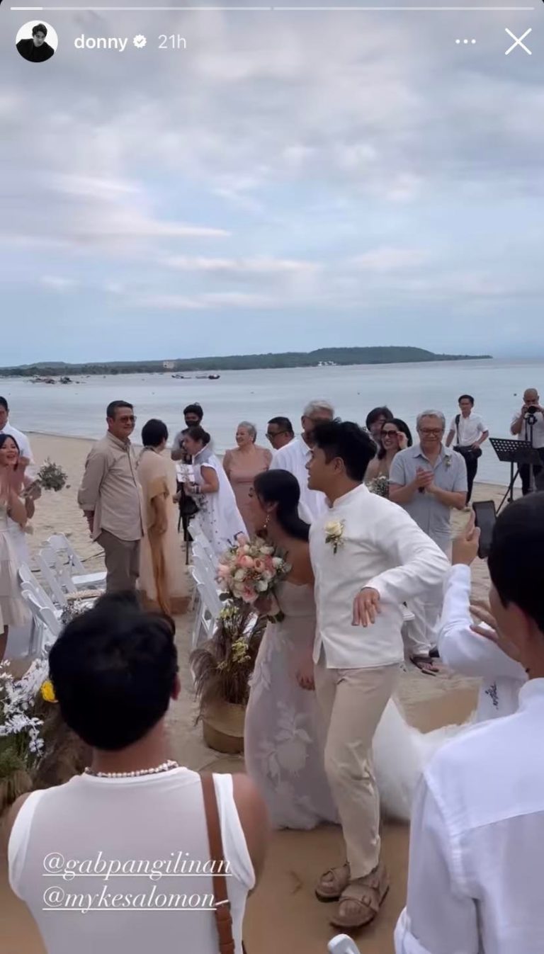 ‘Mula Sa Buwan’ stars Gab Pangilinan, Myke Salomon tie the knot ...