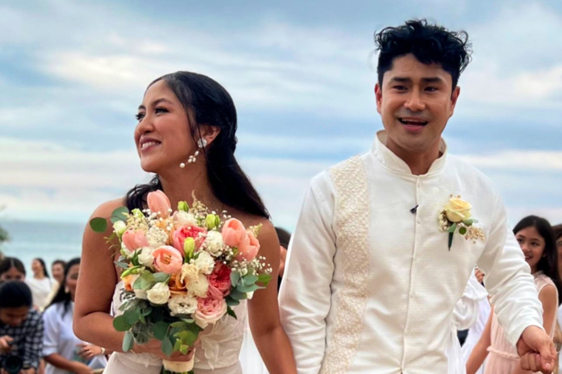 ‘Mula Sa Buwan’ stars Gab Pangilinan, Myke Salomon tie the knot | Inquirer Entertainment
