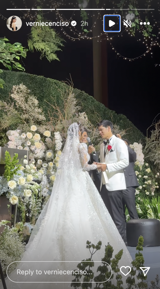 Alodia Gosiengfiao, Christopher Quimbo exchange ‘I dos’ on Valentine’s Day