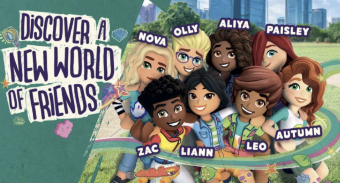 The LEGO Group supports diversity with the new LEGO® Friends characters