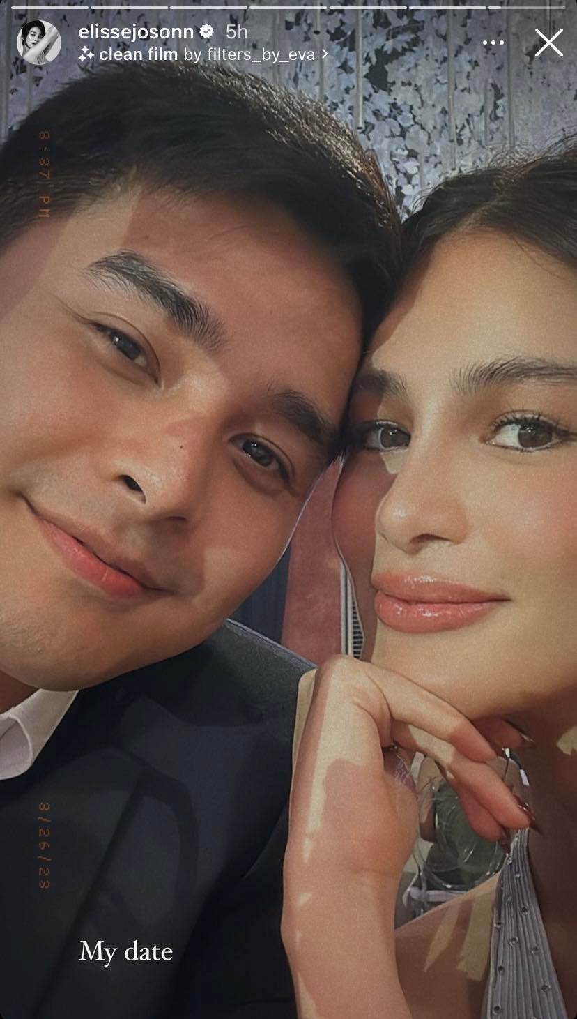 Back in each other’s arms? Elisse Joson attends Verniece Enciso's ...