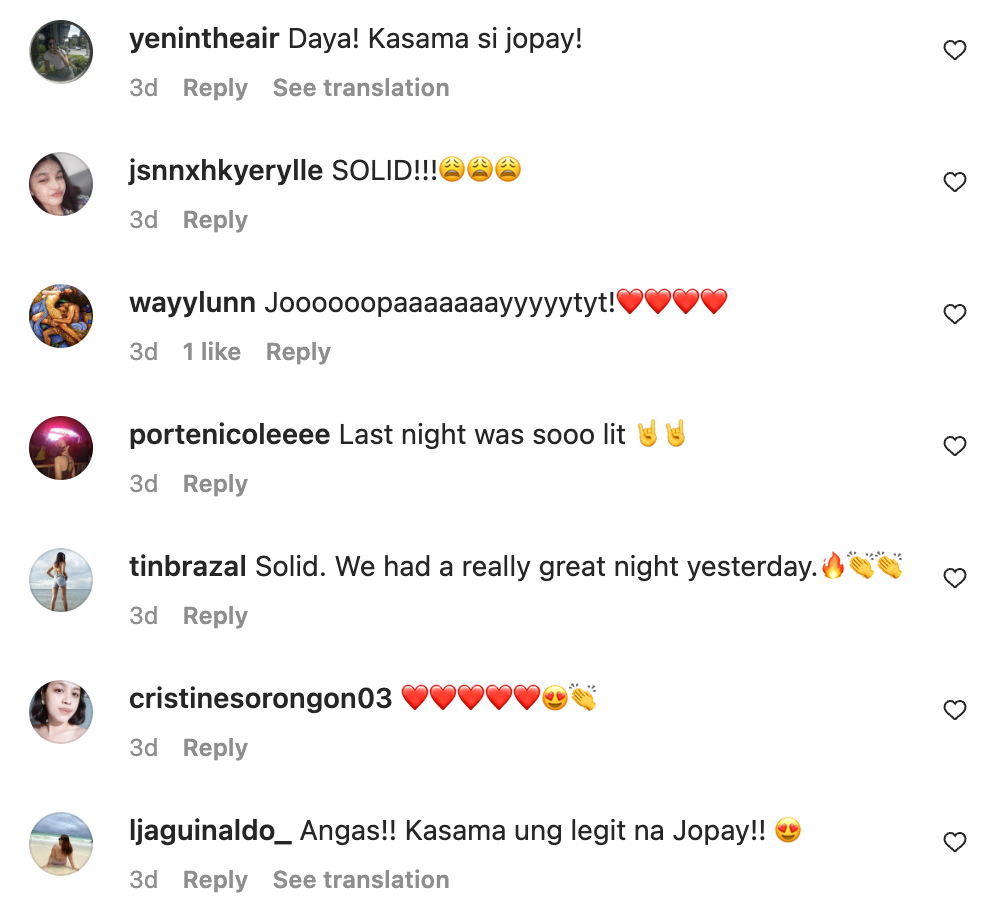 ‘Jopay, buti na lang nariyan ka’ Mayonnaise, Sexbomb’s Jopay Paguia meet at concert